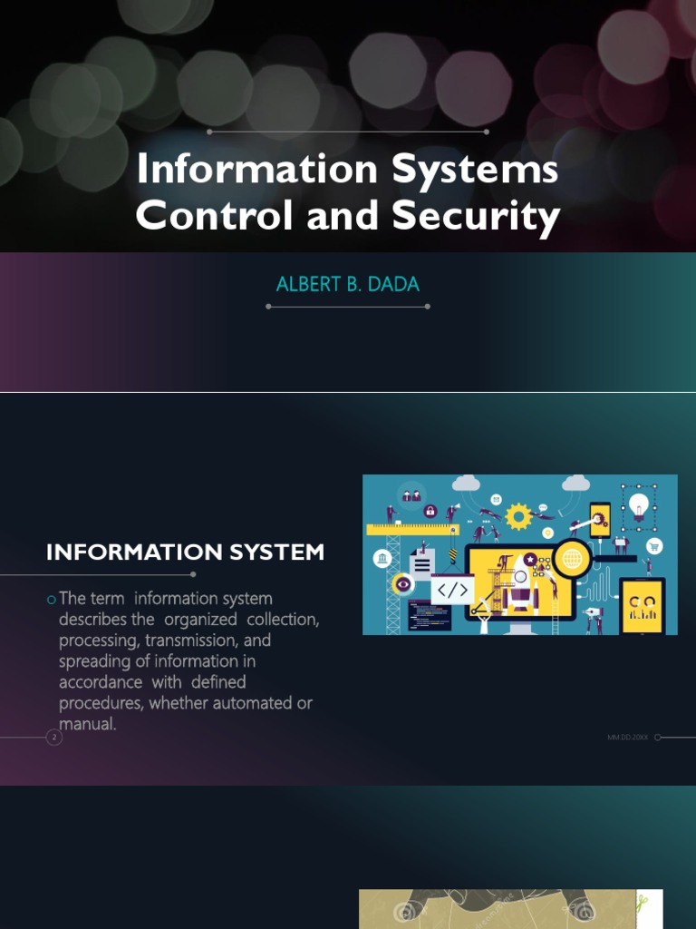 Information Systems Control and Security | PDF | Information Security ...
