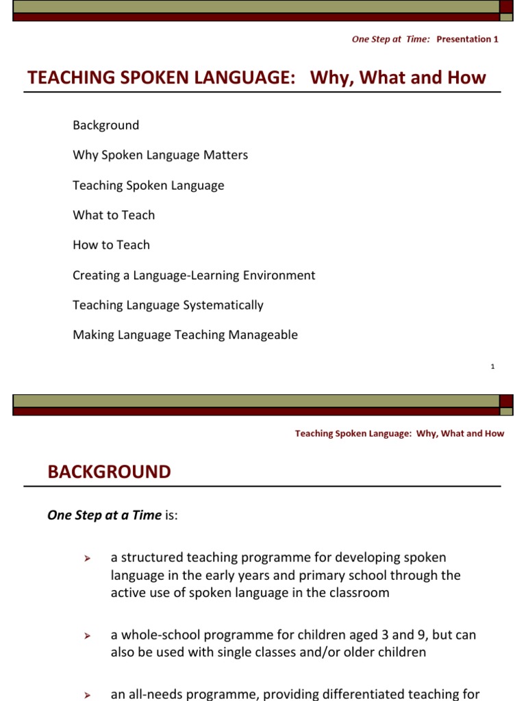 Early Years Language Teaching | PDF | Language Education | Fluency