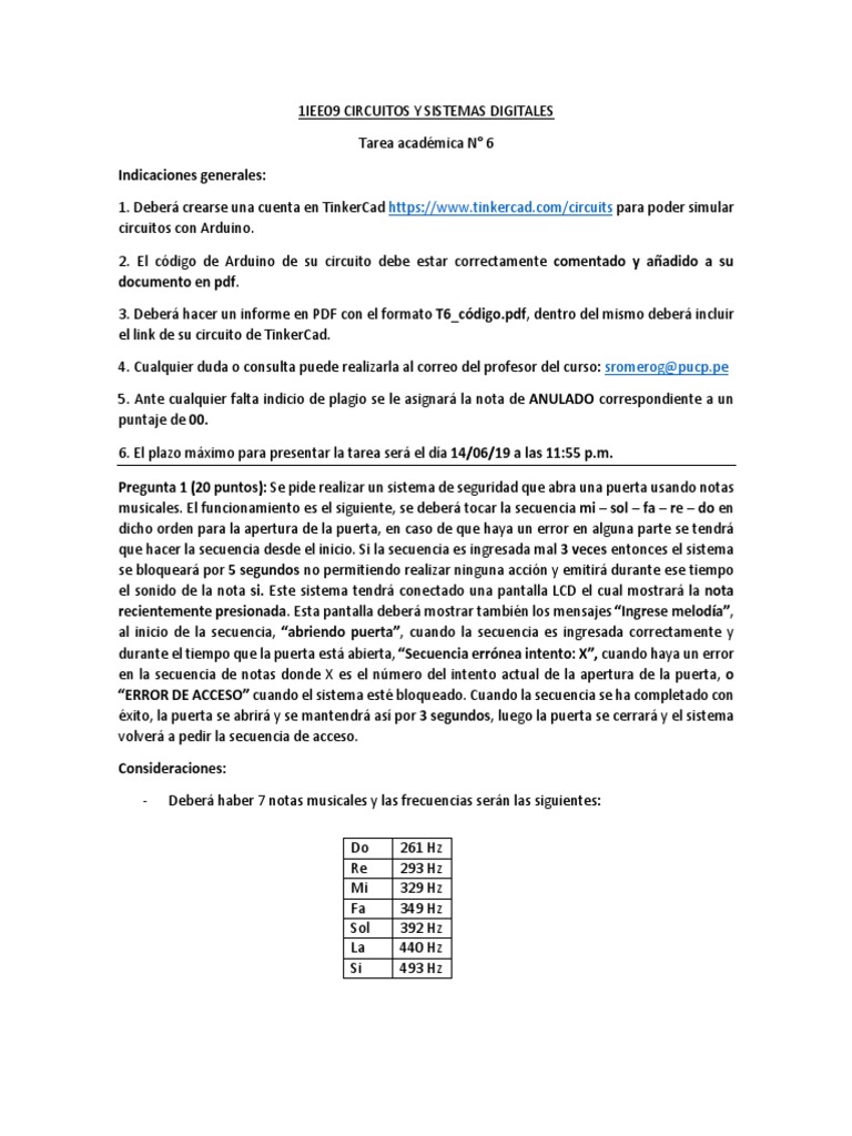 Ejercicios de Arduino | PDF | Informática | Informática y tecnología de la información
