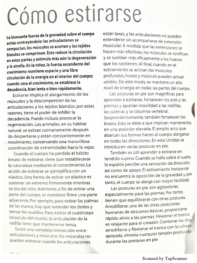 Como Estirarse | PDF
