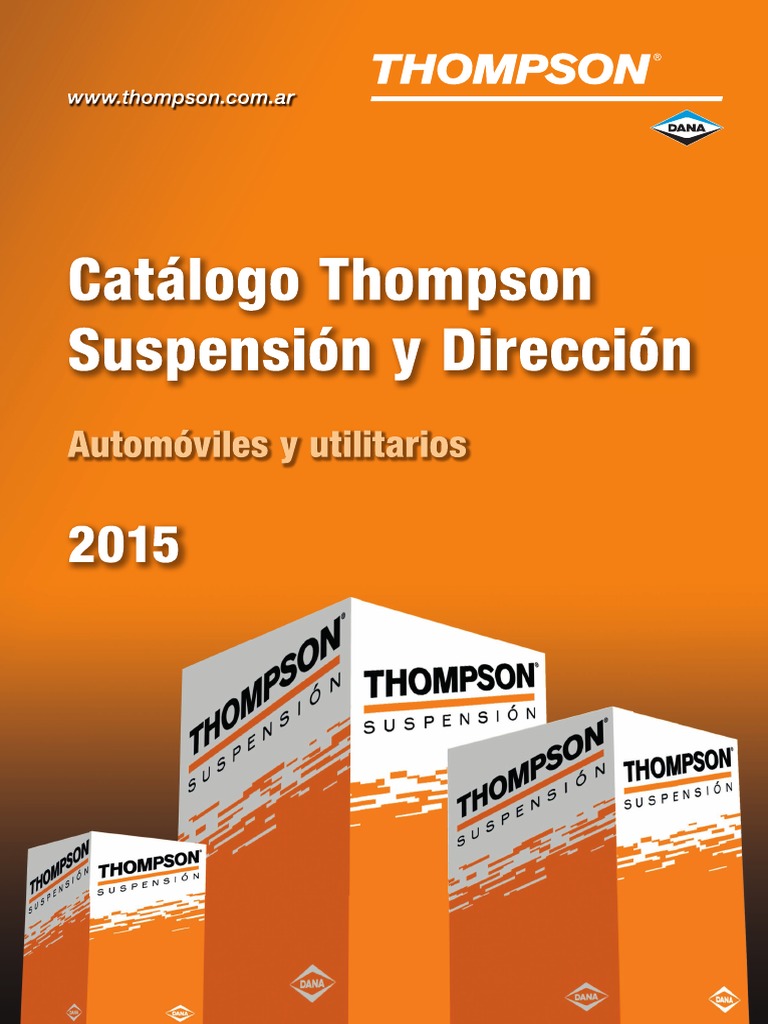 Catalogo Thompson 2015 | PDF | Chevrolet | Industrias