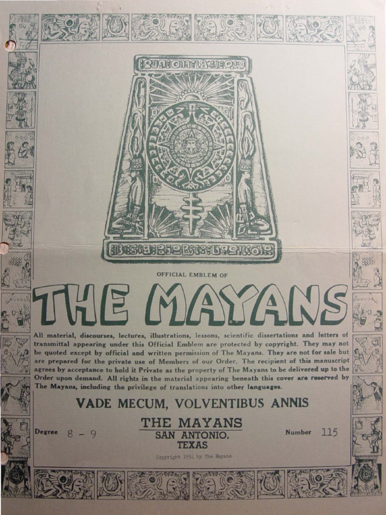 Mayans 115 | PDF | Prayer | Soul