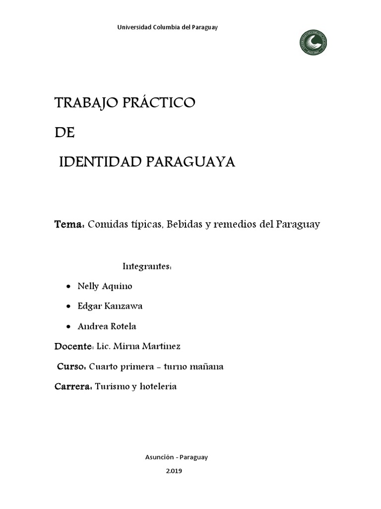 Comidas Tipicas IPA | PDF | Cocina de las Americas | Cocina occidental