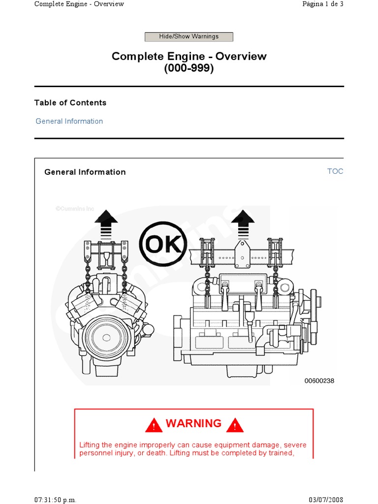 Complete Engine - Overview PDF | PDF | Mechanical Engineering