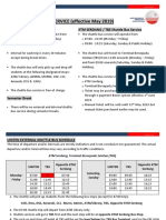 IUJ Bus Schedule | PDF | Bus | Bus Transport