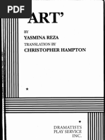 Art (The Play) - Yasmina Reza - English PDF | PDF | Entertainment (General)