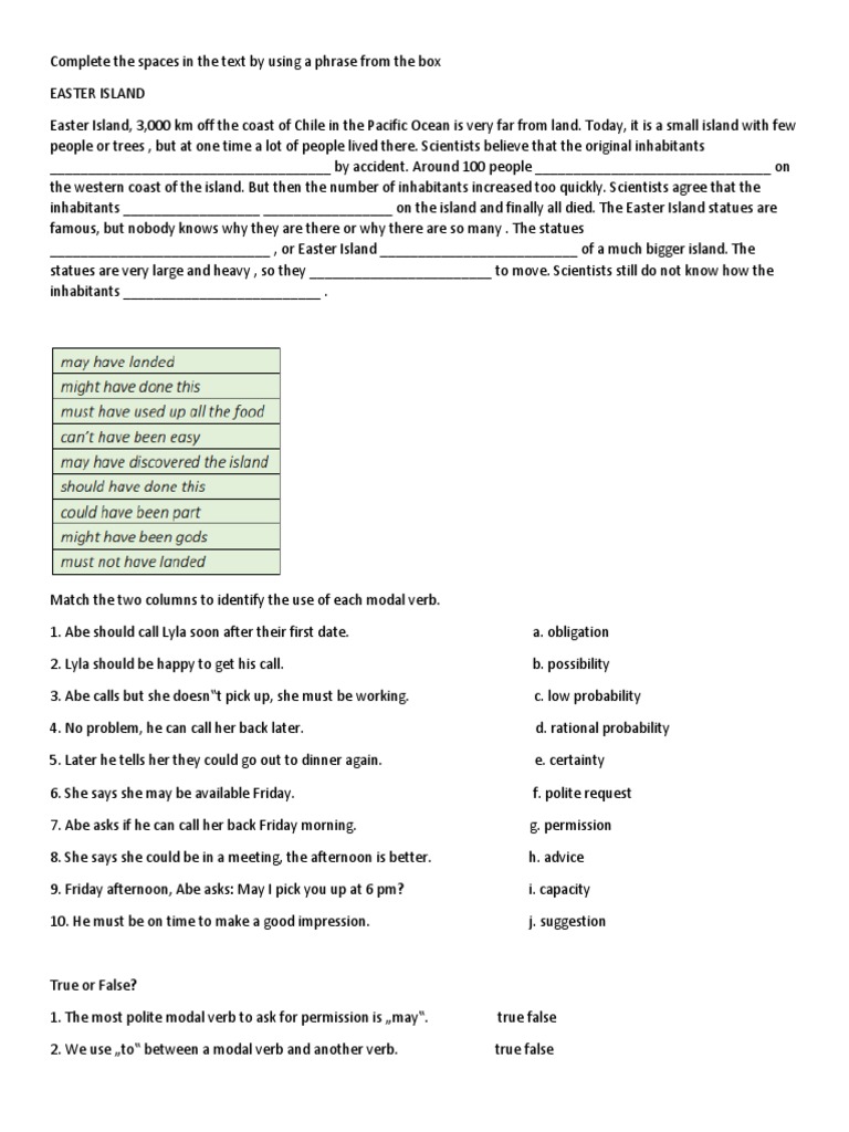 Modal Test | Verb | Linguistic Typology