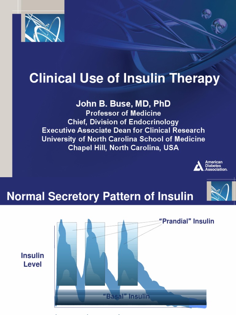 Slide Clinical Use of Insulin Therapy (ADA) | PDF | Glycated Hemoglobin ...