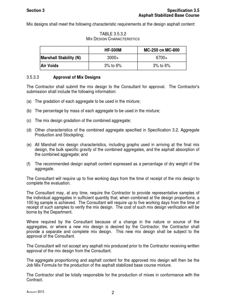 Asphalt Base Course | Download Free PDF | Asphalt | Specification ...