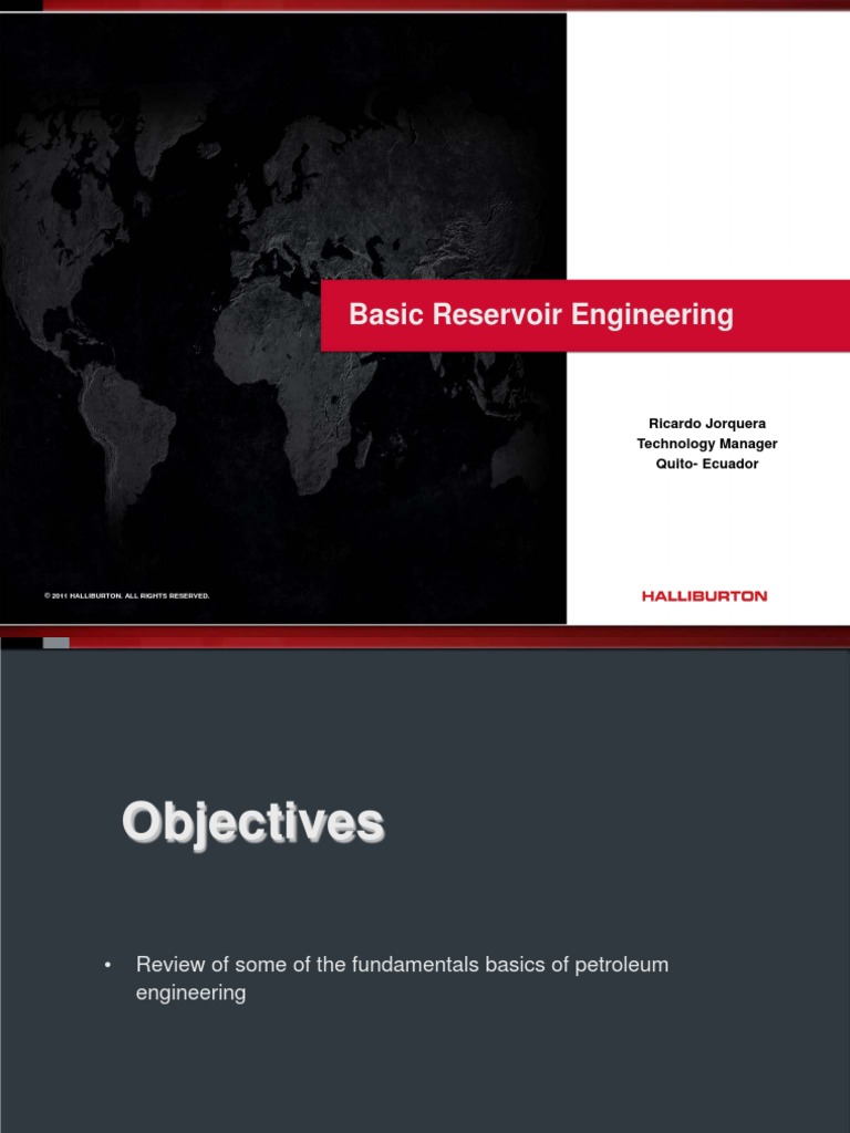 1 Reservoirs Basics (v2) | PDF | Petroleum Reservoir | Porosity
