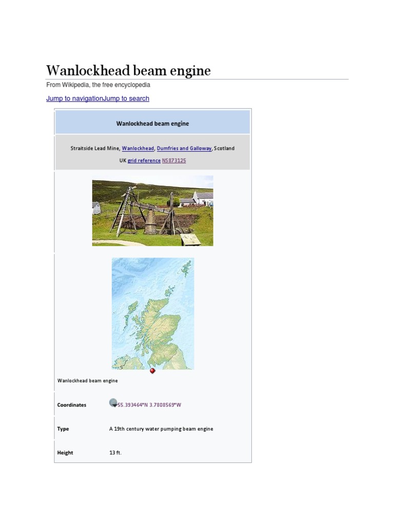 Wanlockhead Beam Engine | PDF | Art | Social Science