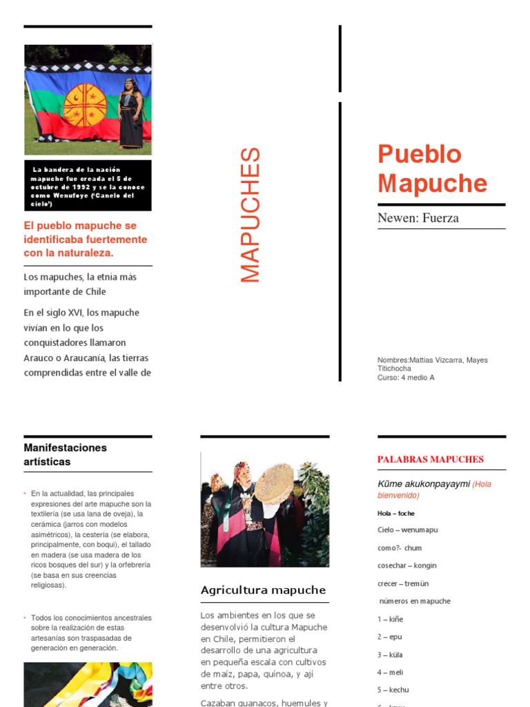 Cultura Mapuche para Niños | PDF | Chile