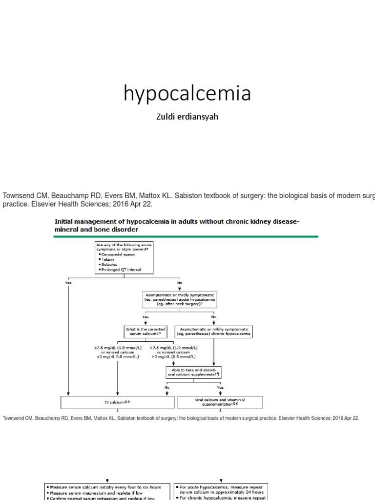 No 12. Hypocalcemia | PDF | Wellness | Science & Mathematics