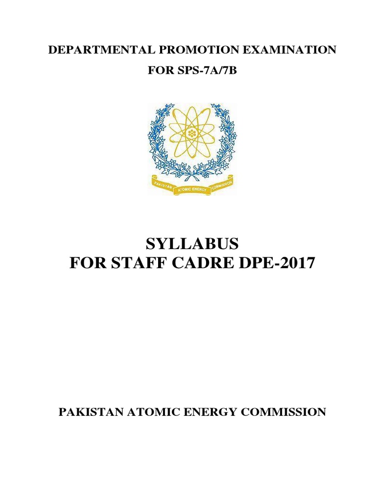 Departmental Promotion Examination For S | PDF | Pressure Measurement ...