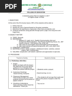 Detailed Lesson Plan For Grade 10 | PDF | Cognition