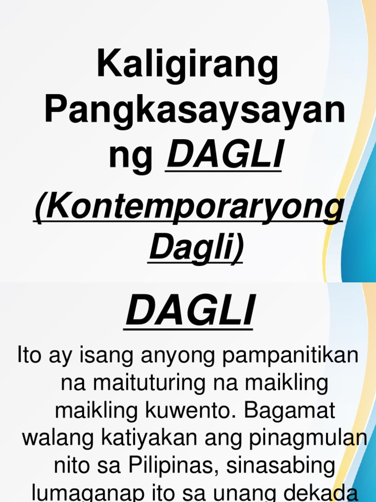 Dagli | PDF