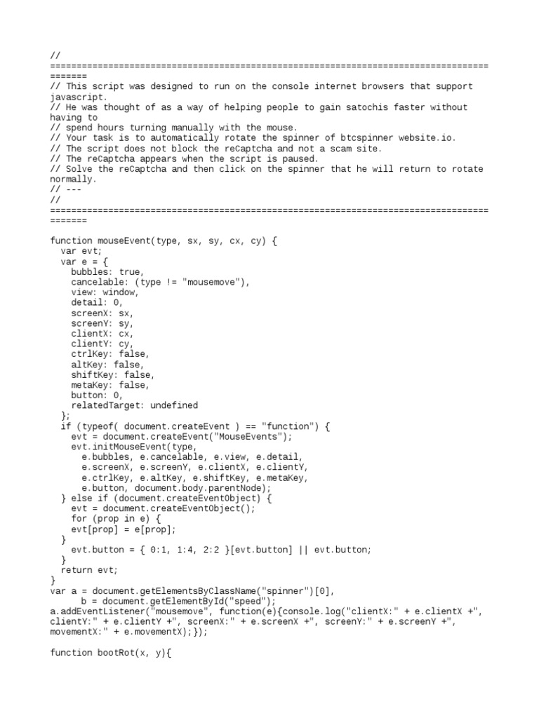 Btcspinner Baru | PDF | Computer Programming | Computing