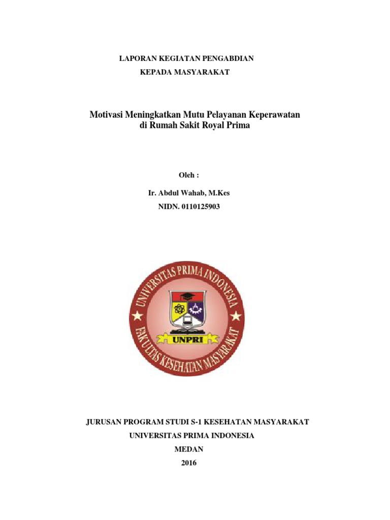 Laporan Kegiatan Pengabdian Pak Aw | PDF