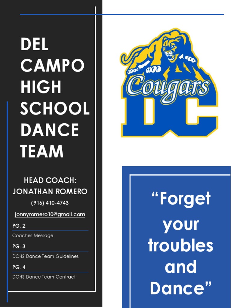 DCHS Dance Team Guidelines | PDF | Dances