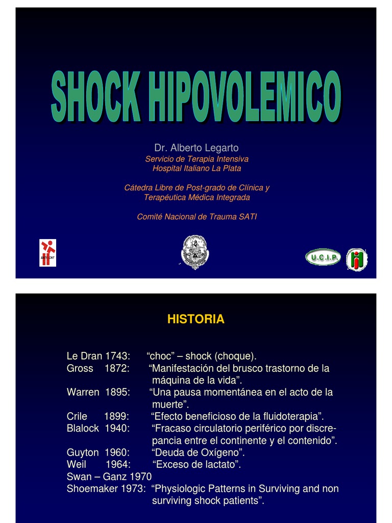 Shock Hipovolemico