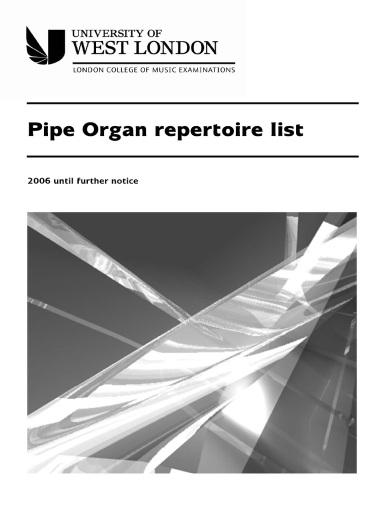 Pipe Organ PDF | PDF