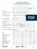 Student Support File Guidelines | PDF | Schools | Learning