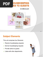 The Housekeeping Department Duties and Responsibilities of Housekeeping ...