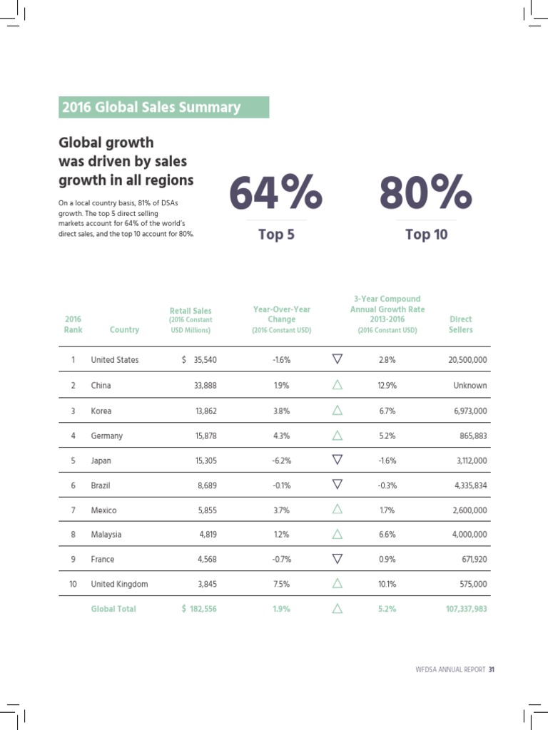 WFDSA Annual Report 2017 2 | PDF