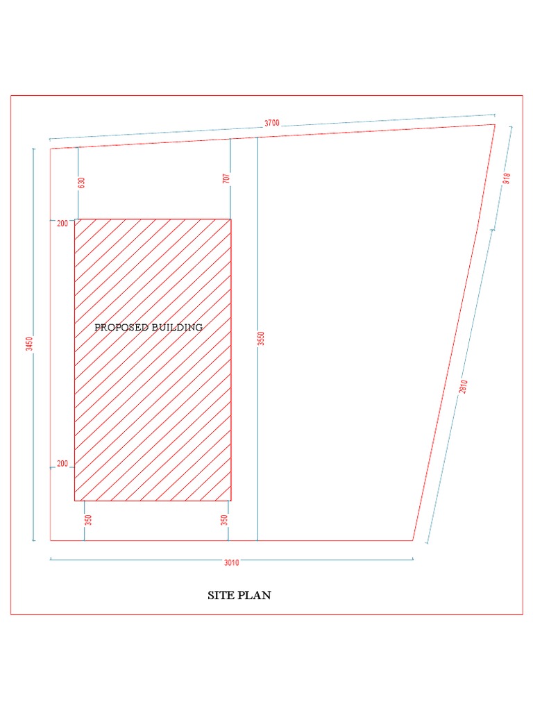 Proposed Building Site Plan Overview | PDF