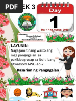 Lesson Plan in Filipino 1 - Pangngalan | PDF