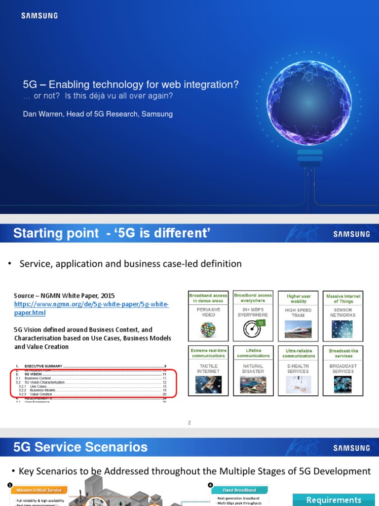 5G Enabling Technology | PDF | Information And Communications ...