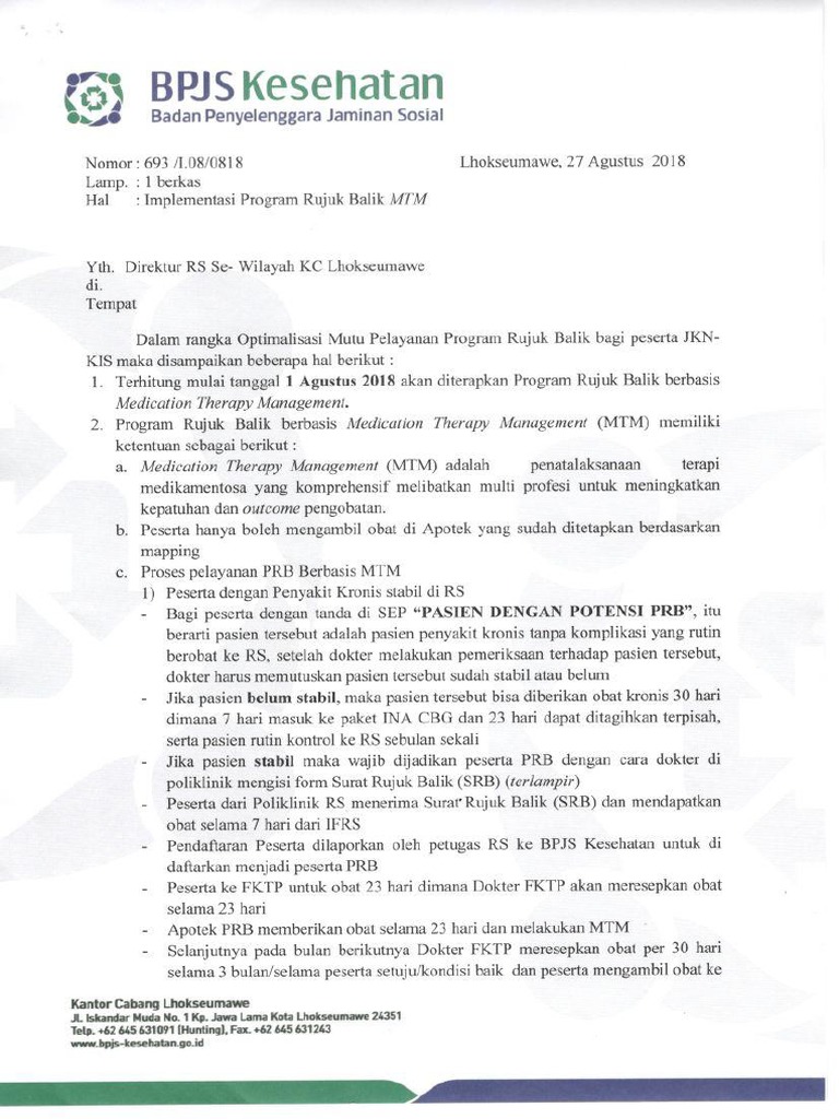 Implementasi PRB MTM PDF | PDF