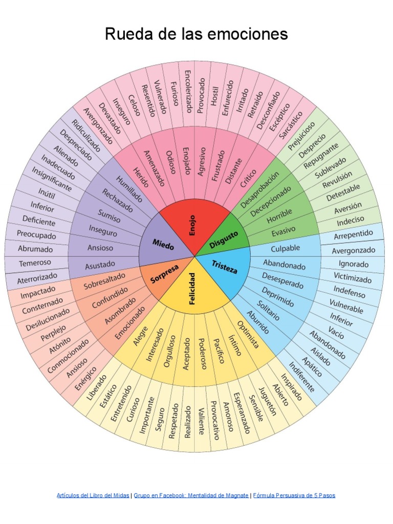 Rueda de Las Emociones | PDF
