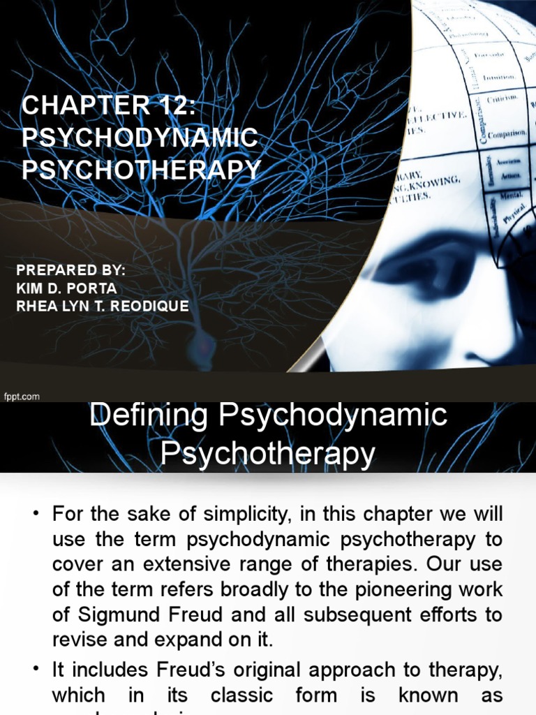 Chapter 12 - Psychodynamic Psychotherapy | PDF | Id | Psychodynamics