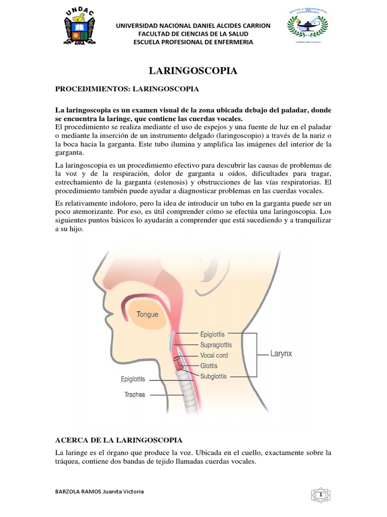 LARINGOS | PDF | Medicina CLINICA | Medicina