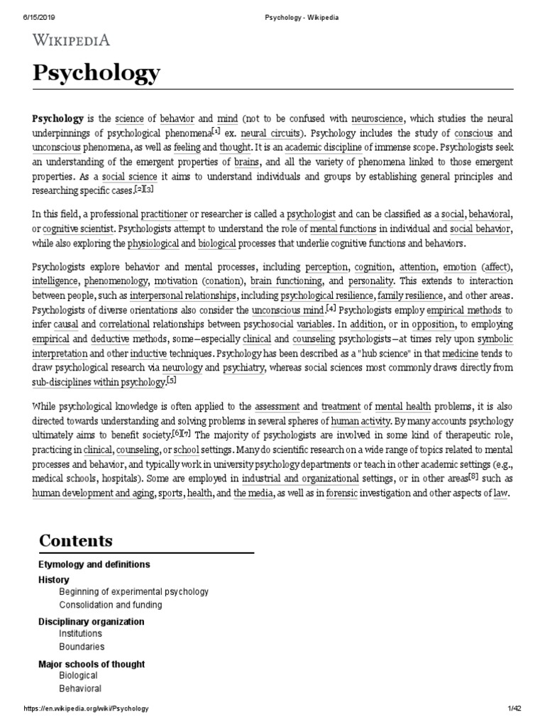 Psychology | PDF | Psychoanalysis | Sigmund Freud