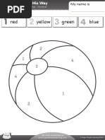 Greetings Coloring Worksheet | PDF | Language Arts & Discipline