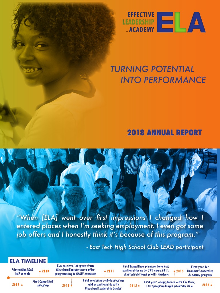 2018 Annual Report | PDF | Learning | Behavior Modification