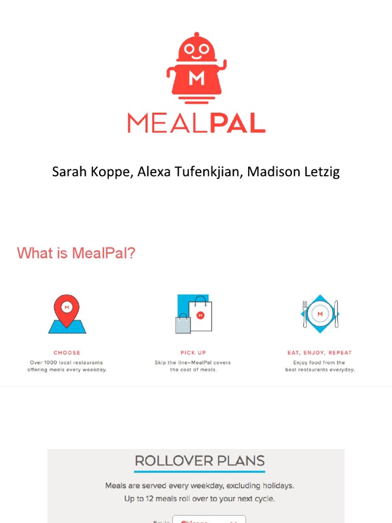 Mealpal | PDF | Meal | Restaurants