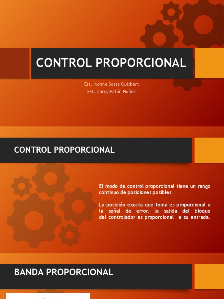 Control Proporcional en Sistemas de Válvulas | PDF | Temperatura ...
