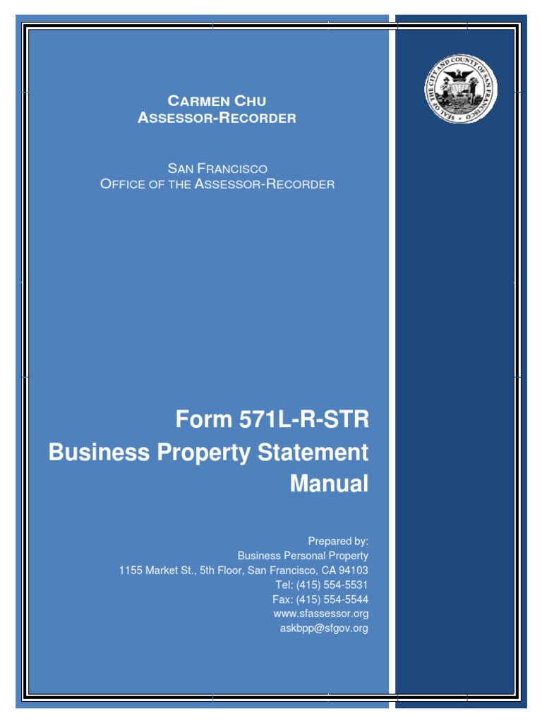 2017 Manual Guide For Filing Form 571L-R-STR - 02102017 | PDF ...