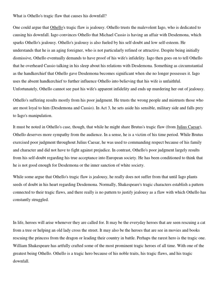 Othello | PDF | Othello | Iago