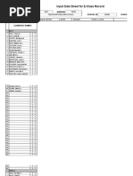 NLC Students Attendance Sheet | PDF | Philippines
