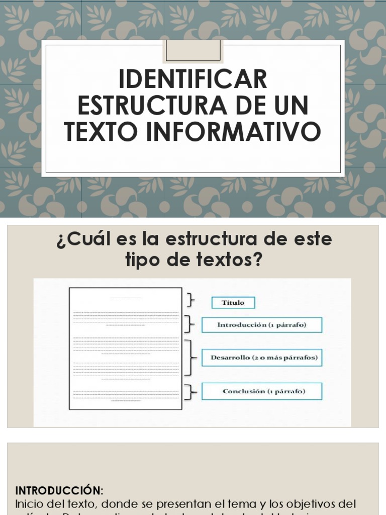 Textos Informativos | PDF