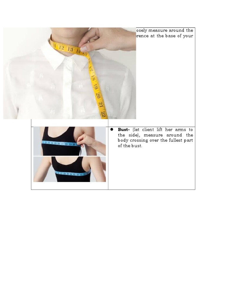 Circumference at The Base of Your Neck | PDF