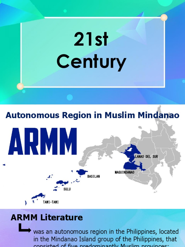 ARMM Literature | Mindanao | Philippines