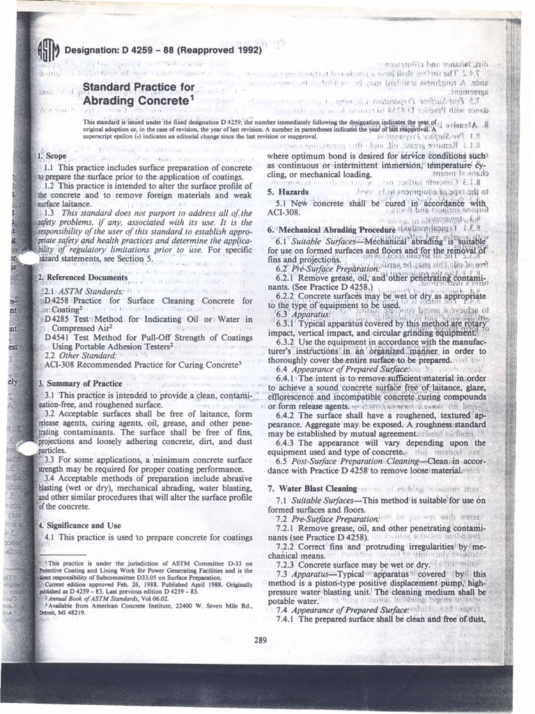 Astm D 4259 PDF | PDF