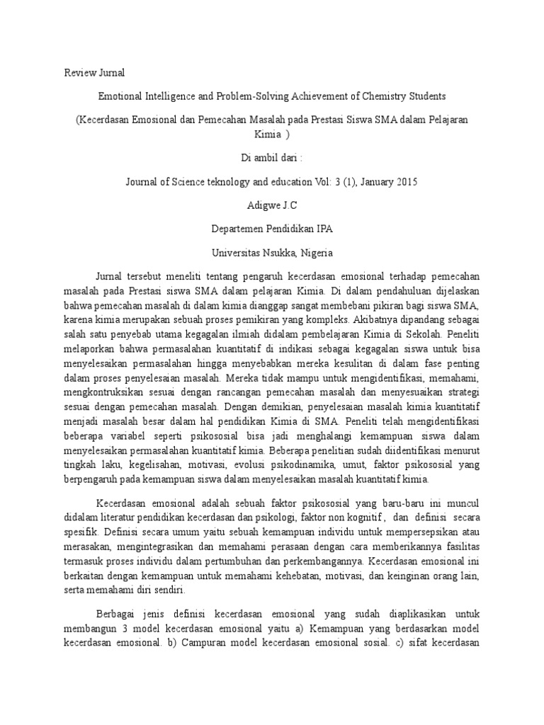 Review Jurnal Sempro | PDF