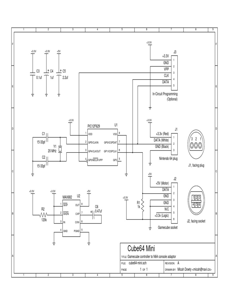 Cube64 Mini | PDF | Nintendo | Juguetes electrónicos