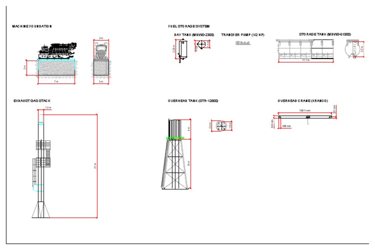 Diesel Power Plant Design Page 3 | PDF